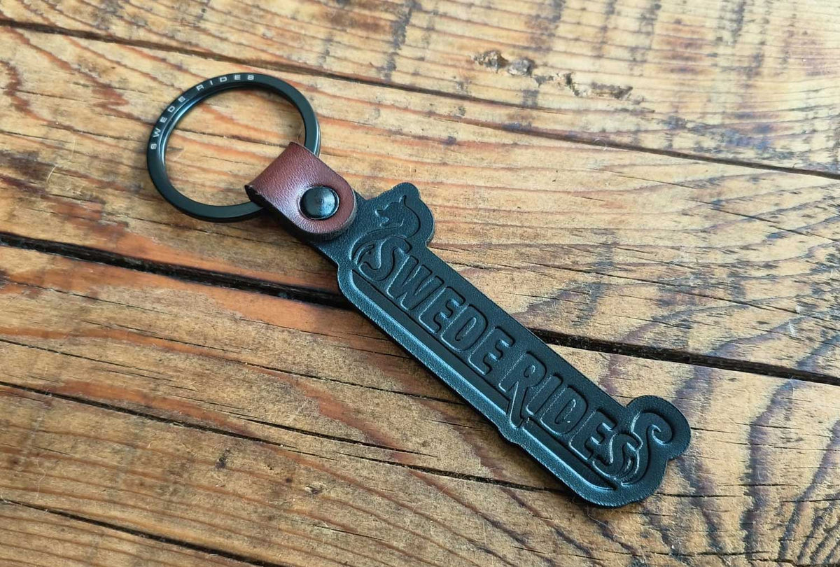 Swede Rides 2 Tone Leather Key Rings – Swedish Boost Mafia