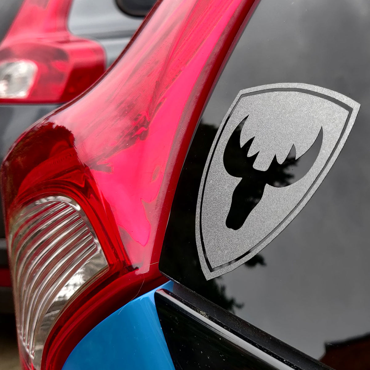 Moose Etched Window Sticker – Swedish Boost Mafia